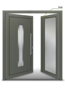 Stulp und Pfosten bei Haustüren: Unterschiede und Wissenswertes